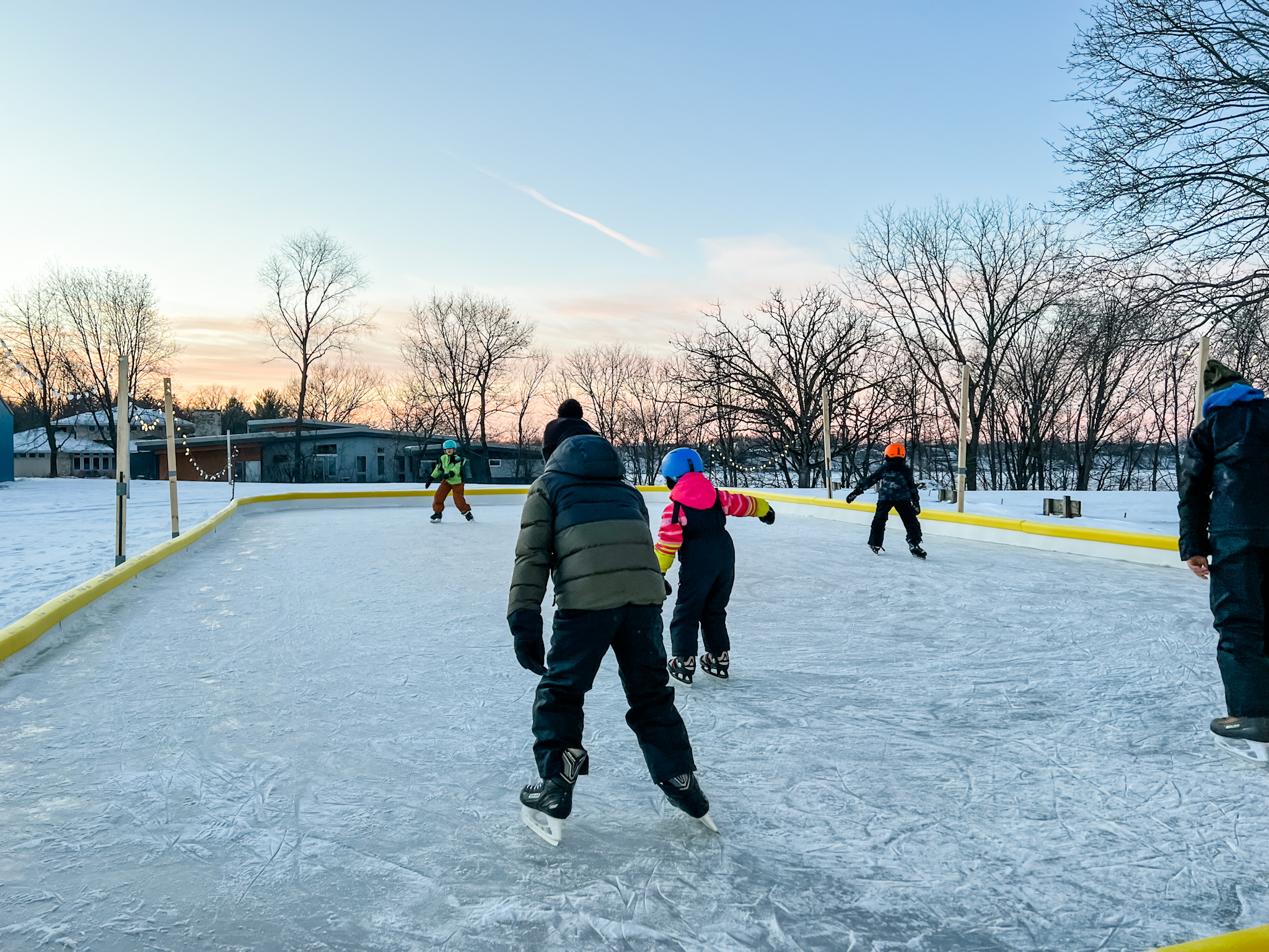 Ice Skating Rink Opens at Booth Lake | News in East Troy, WI